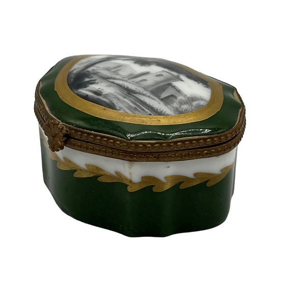 Limoges | Accents | Antique 8c Limoges France Hand Painted Porcelain ...